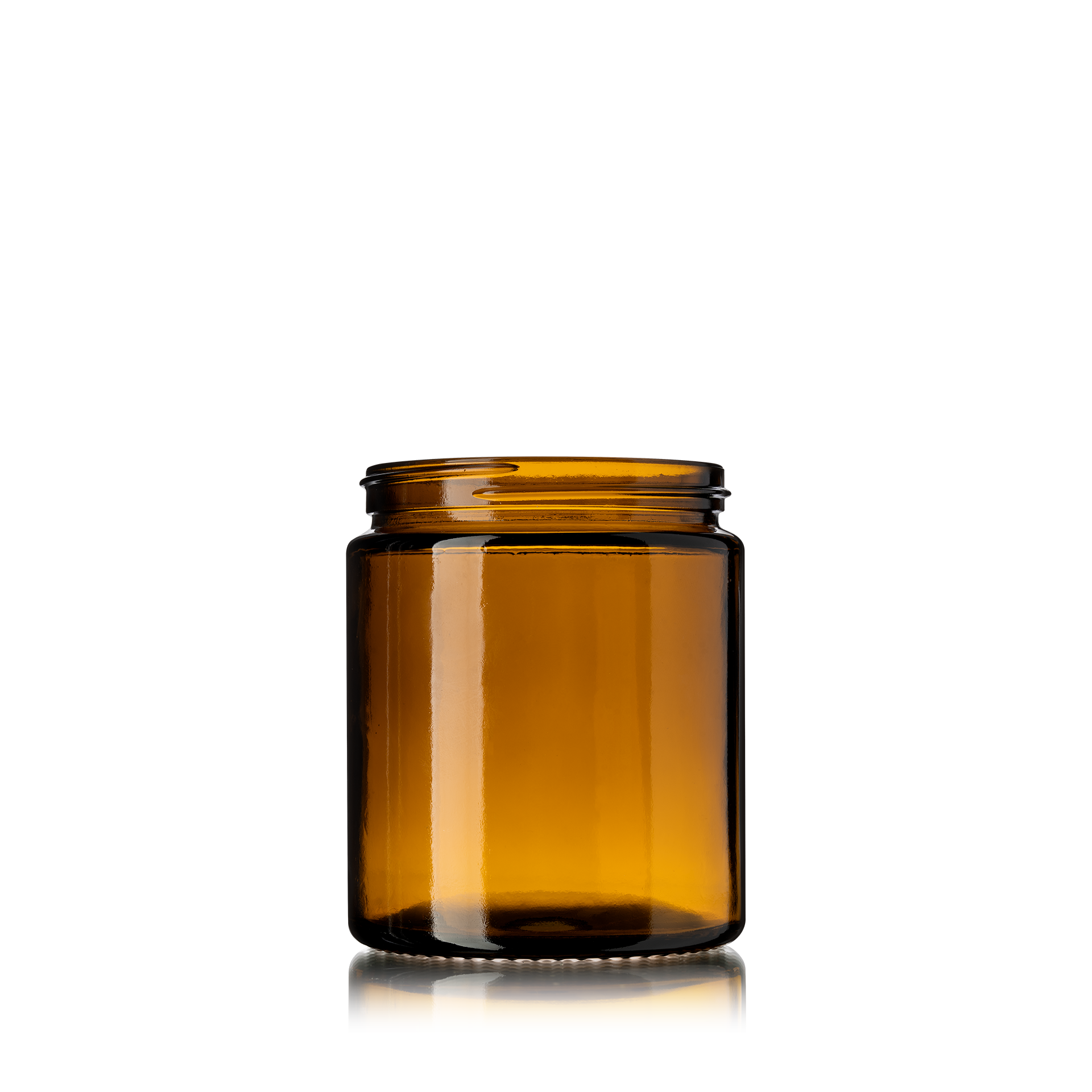 Wide neck jar Viola Light Weight 250ml, 70/400, Amber