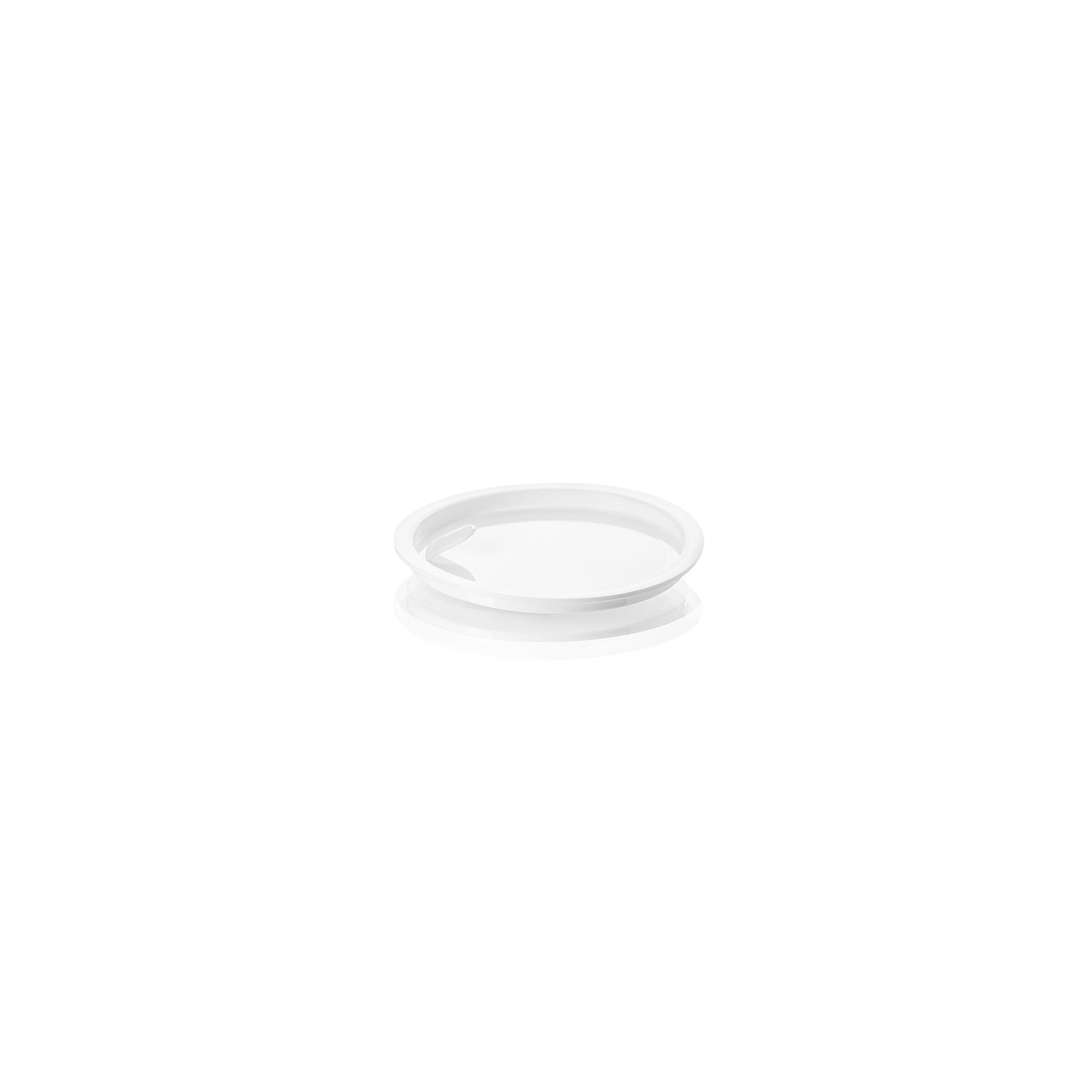 Disc liner, PP, white (Azalea 50/Olive 50/100)
