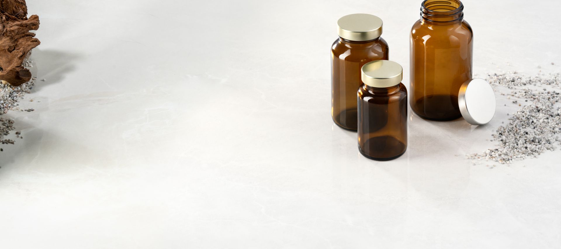 Explore our Glass Vitamin Jars for Secure Storage | Calaso