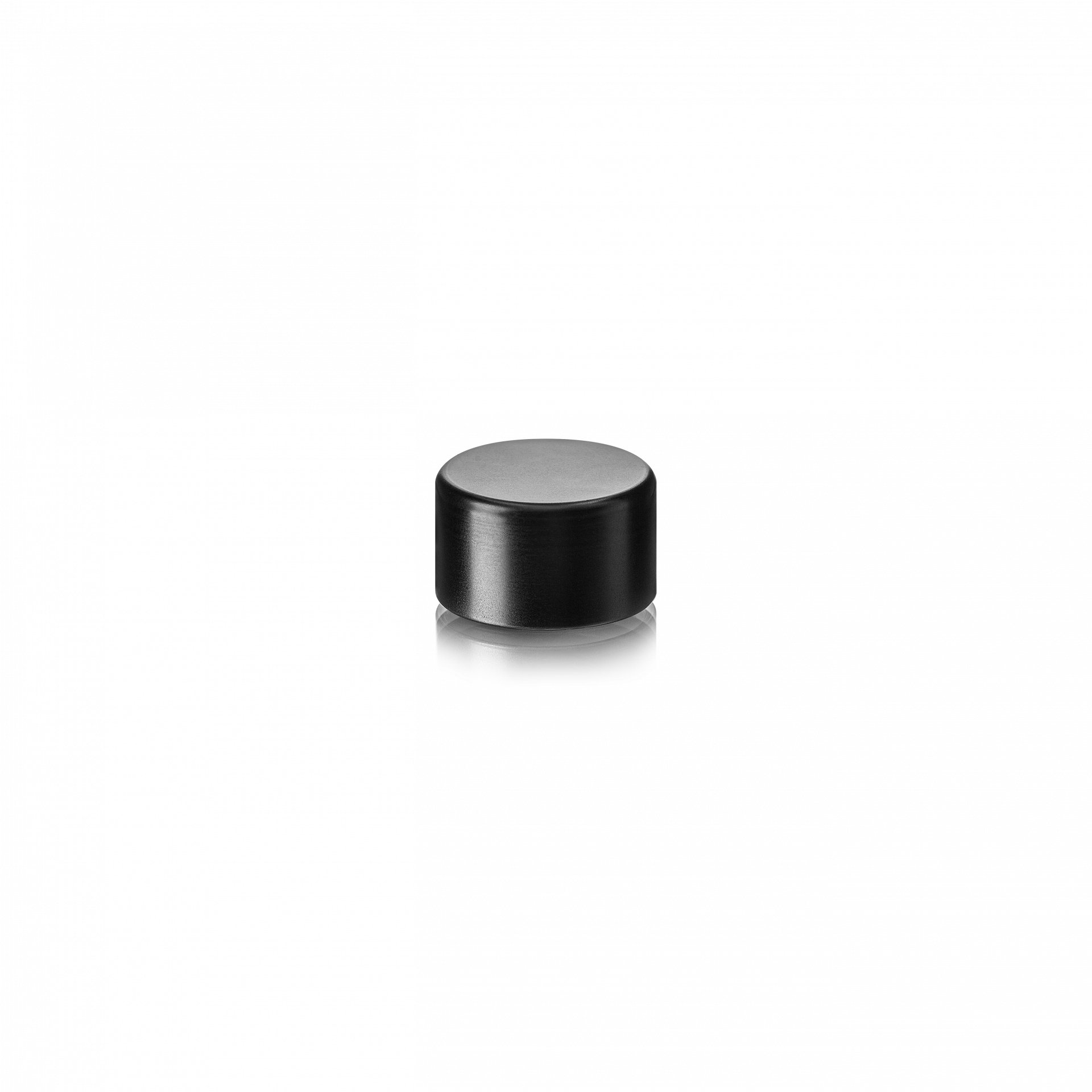 Screw cap Clio 285, 28/410, aluminium, black, white inlay
