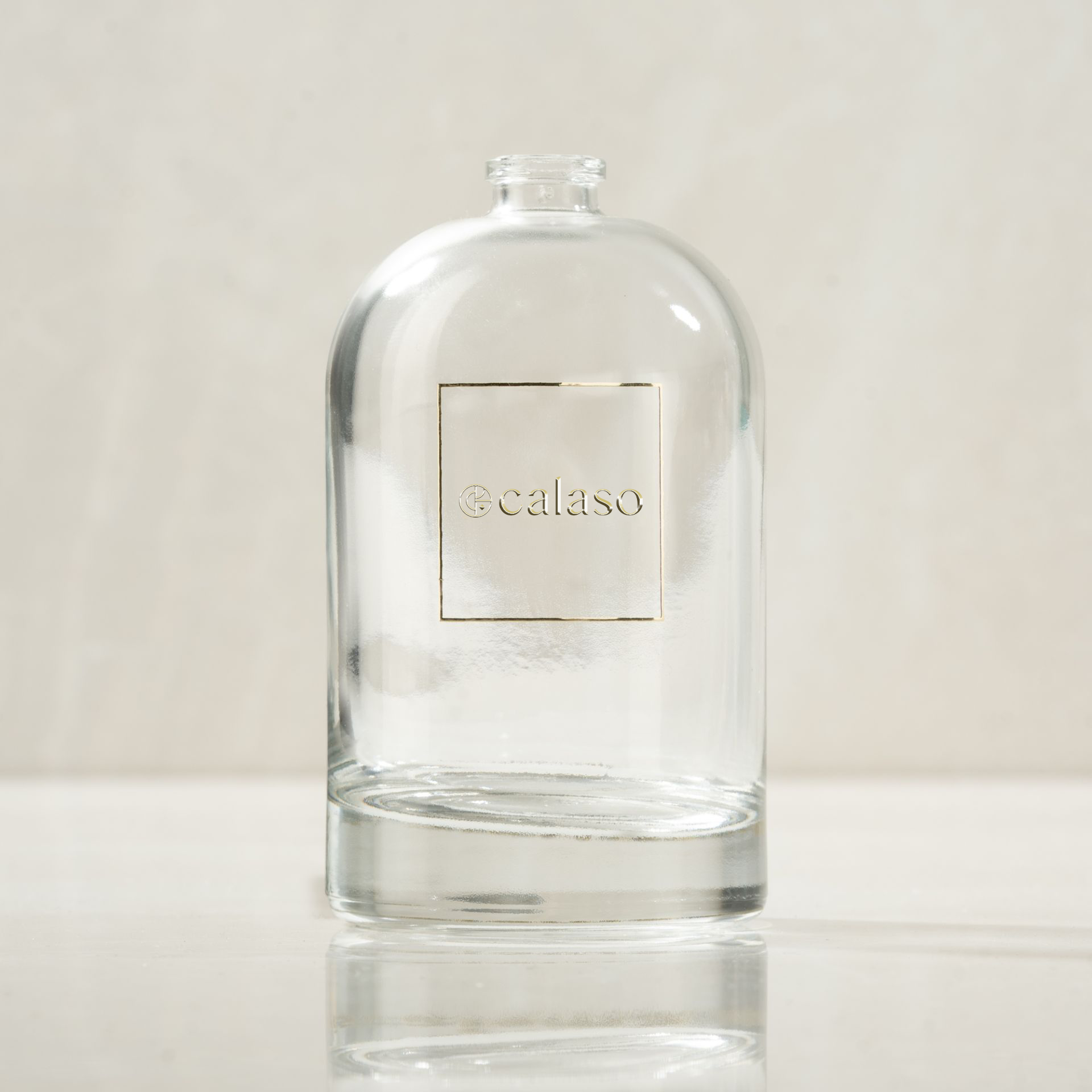 Hot Stamping for Luxury Glass Packaging | Calaso